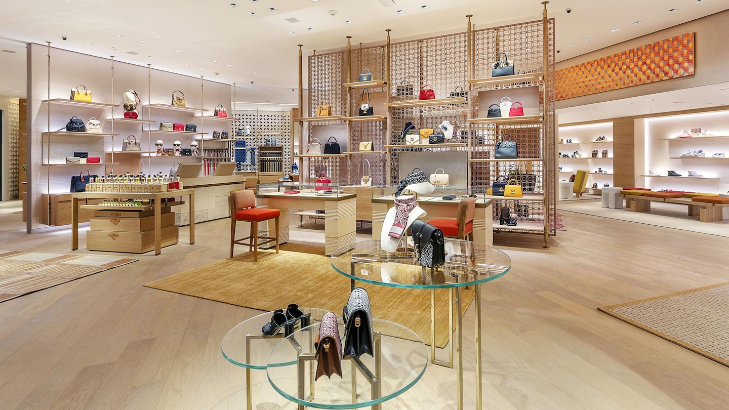 Louis Vuitton Mexico El Palacio de Hierro Santa Fe Store in Mexico ...